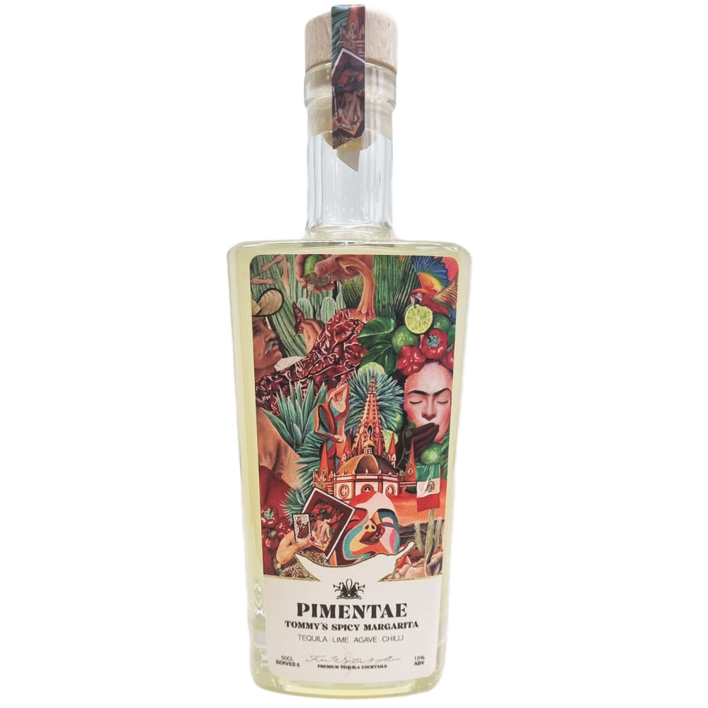 Pimentae Tommys Spicy Margarita 500ml Mexican Pre Made Spicy